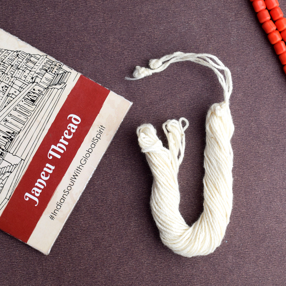Buy 1 Pc White Cotton Janeu Thread (Safed Janeu) Online at Satvikstore ...