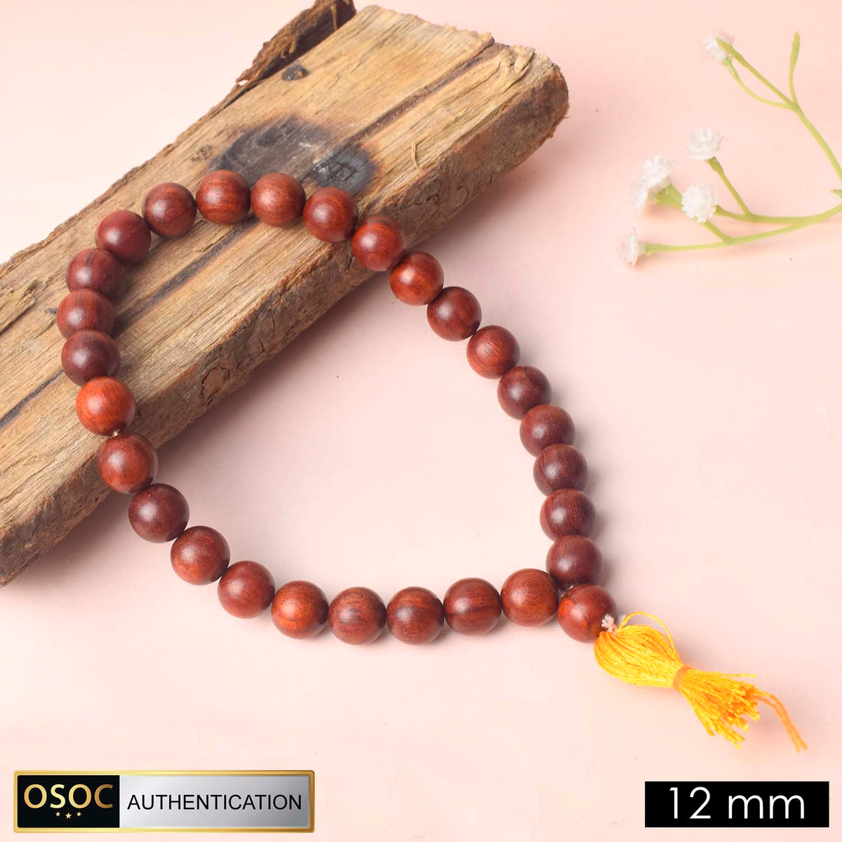 Shop 27 Bead Red Chandan Money Mala for Wealth & Luck | Satvikstore.in ...