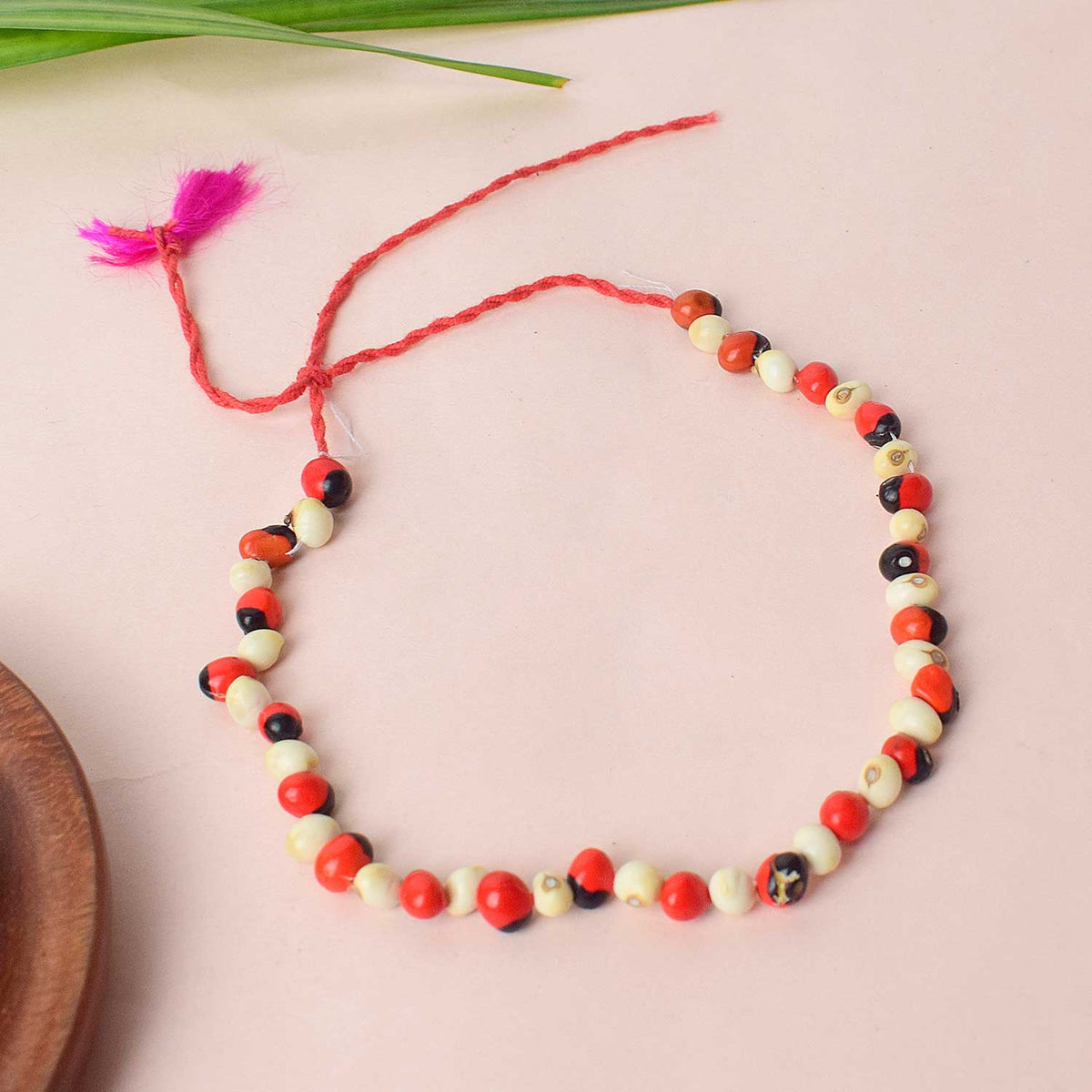 Shop Now Original Chirmi Mala with Red Gunja Ratti Beads Mala ...