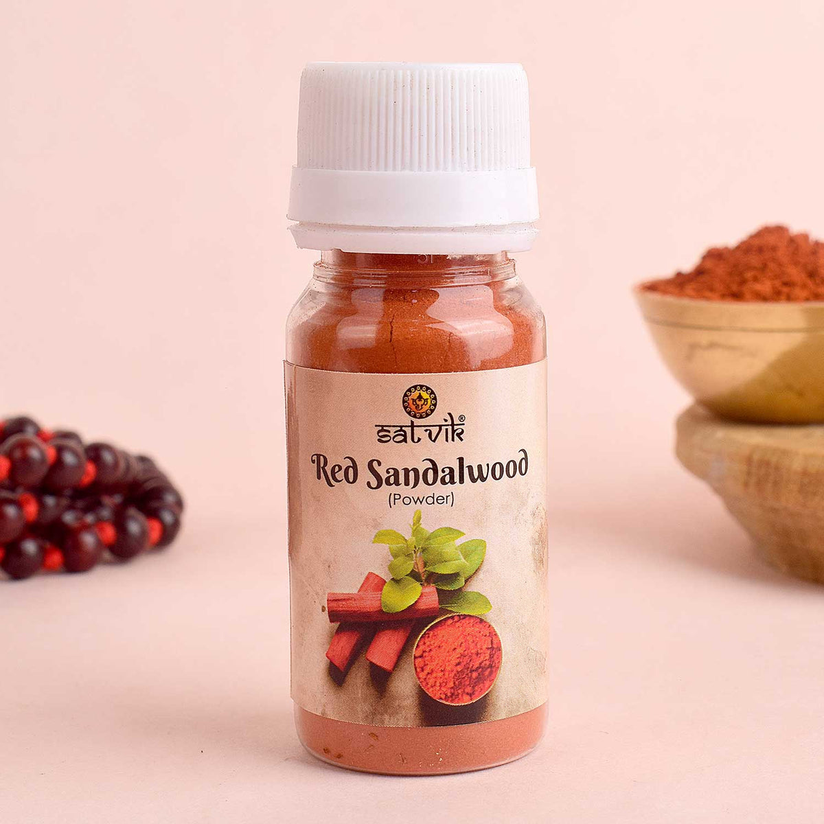Buy 100% Original Andhra Red Chandan Sandalwood Powder | Satvikstore.in ...
