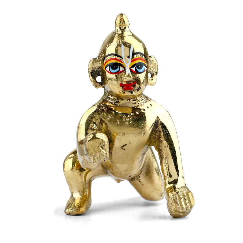 Shop Brass Bal Gopal/Laddu Gopal Idol | Buy Online | Satvikstore.in ...
