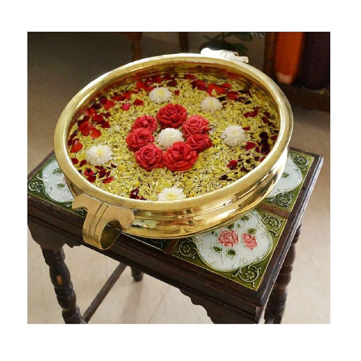 Buy Decorative Brass Urli for Home Decor | Designer Urli Online ...